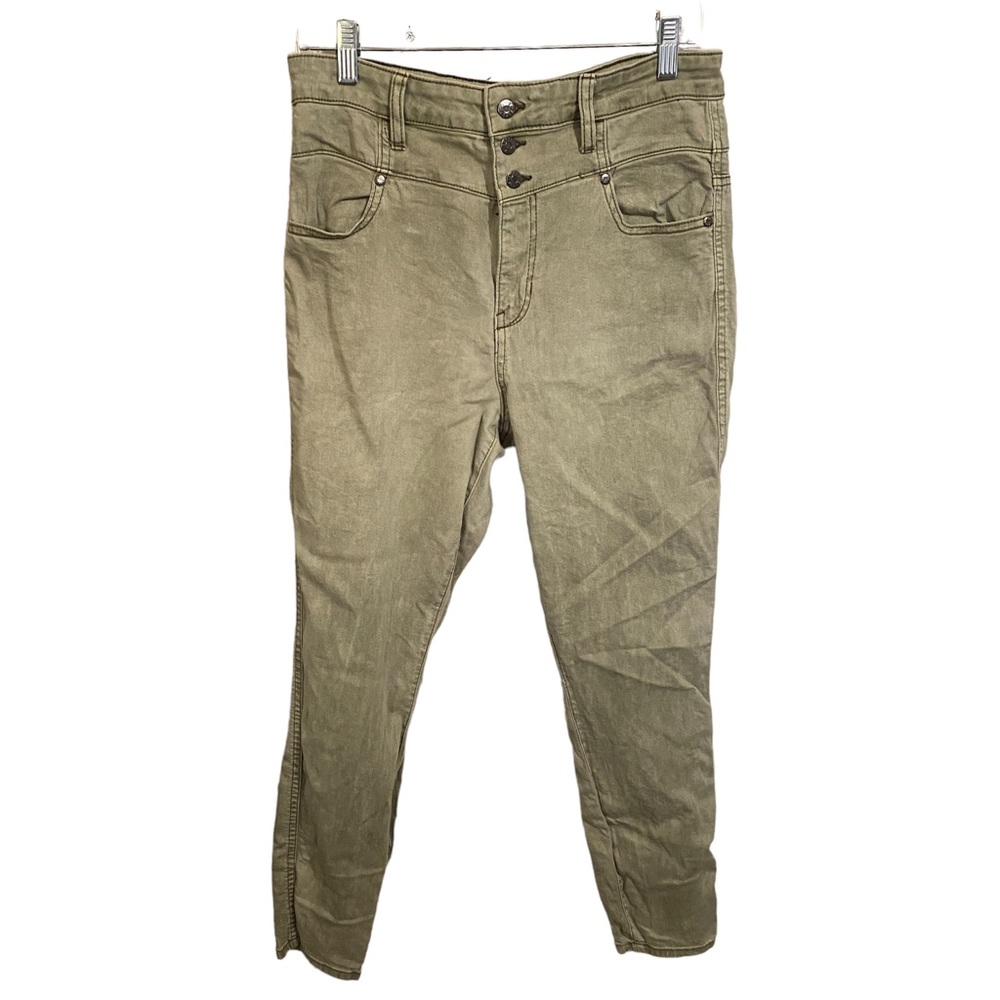 Guess Los Angeles High Rise Green Jeans. Size 30. Exc… - Gem